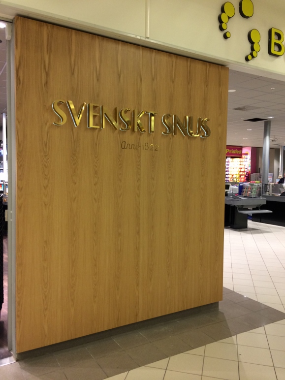 Swedish Match, Svenskt Snus Shop-in-Shop, Nordby Shoppingcenter i ...